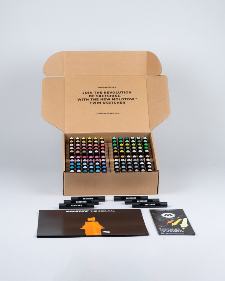 Sketcher FullSet 120ps - Redblack